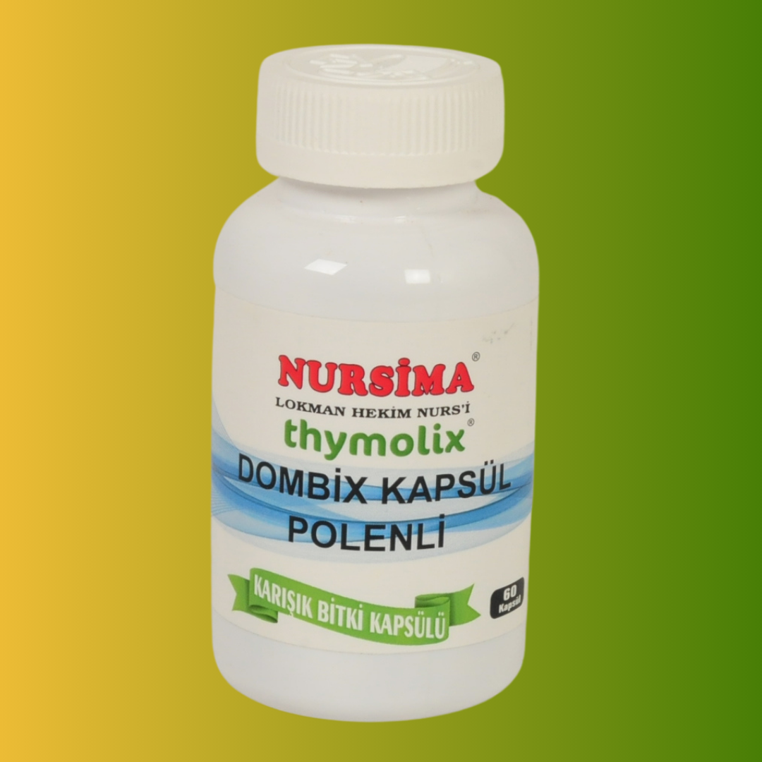 DOMBİX POLENLİ BİTKİSEL KARIŞIMLI KAPSÜL – Nursima